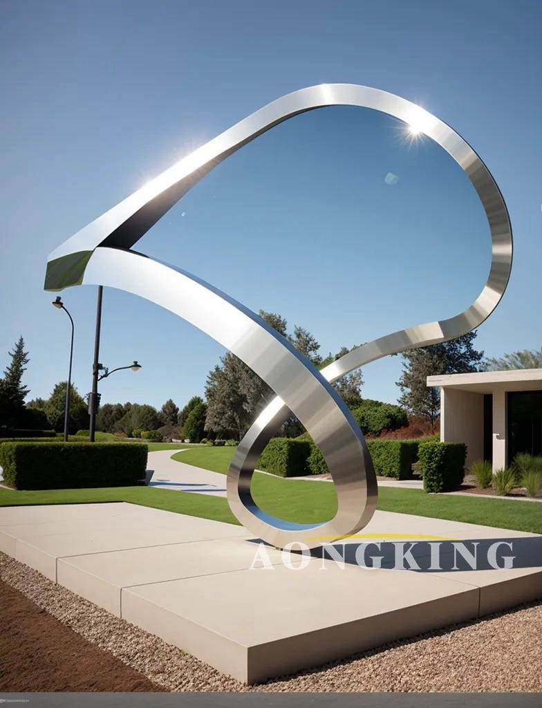 Reimagining Public Spaces: The Ascendance of Stainless Steel Sculptures ...