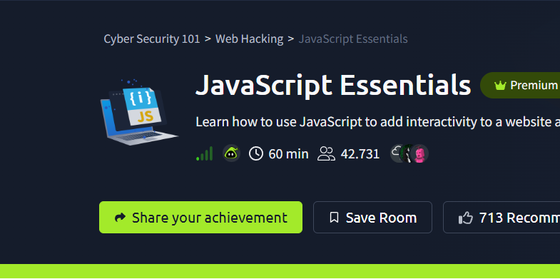 The Web’s Magician: An Intro to JavaScript Essentials with TryHackMe ...
