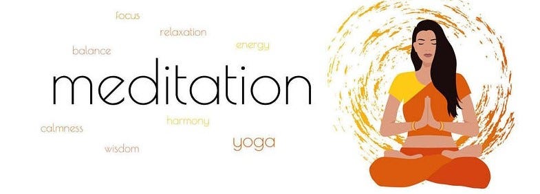 MEDITATION. The English word “meditation” stems… | by Shree Yoga | Medium