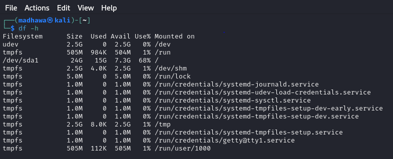 Troubleshooting Disk Space Issues In Linux Using df, du, and ncdu. | by Udesh Madawa | Medium