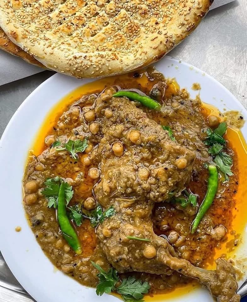 How to make delicious Chicken Chickpeas and Sweet Ras Mali (recipes ...