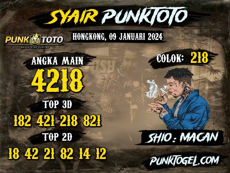 PUNKTOTO SYAIR TOGEL HONGKONG PUNKTOTO HARI INI SELASA, 09 JANUARI 2024 ...