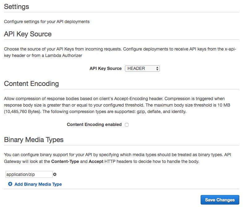 AWS SAM Configuration for API Gateway Binary Response / Payloads | by Jun711 | Medium