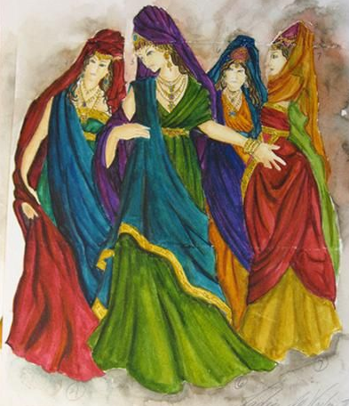 Ancient Mesopotamian Clothing For Women