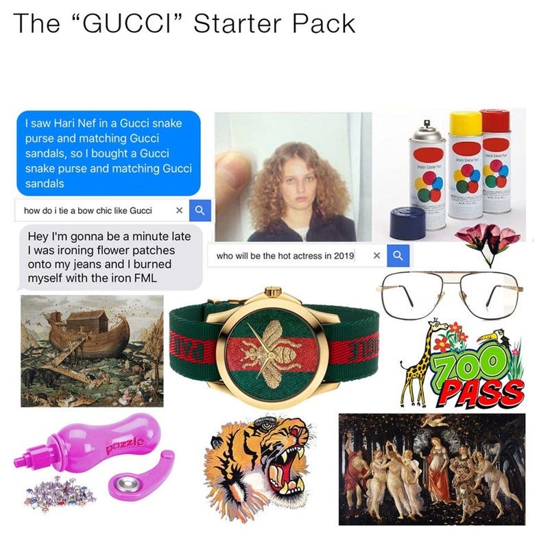 Os memes da Gucci. Depois de marcas de luxo como Chanel e… | by Agência ...