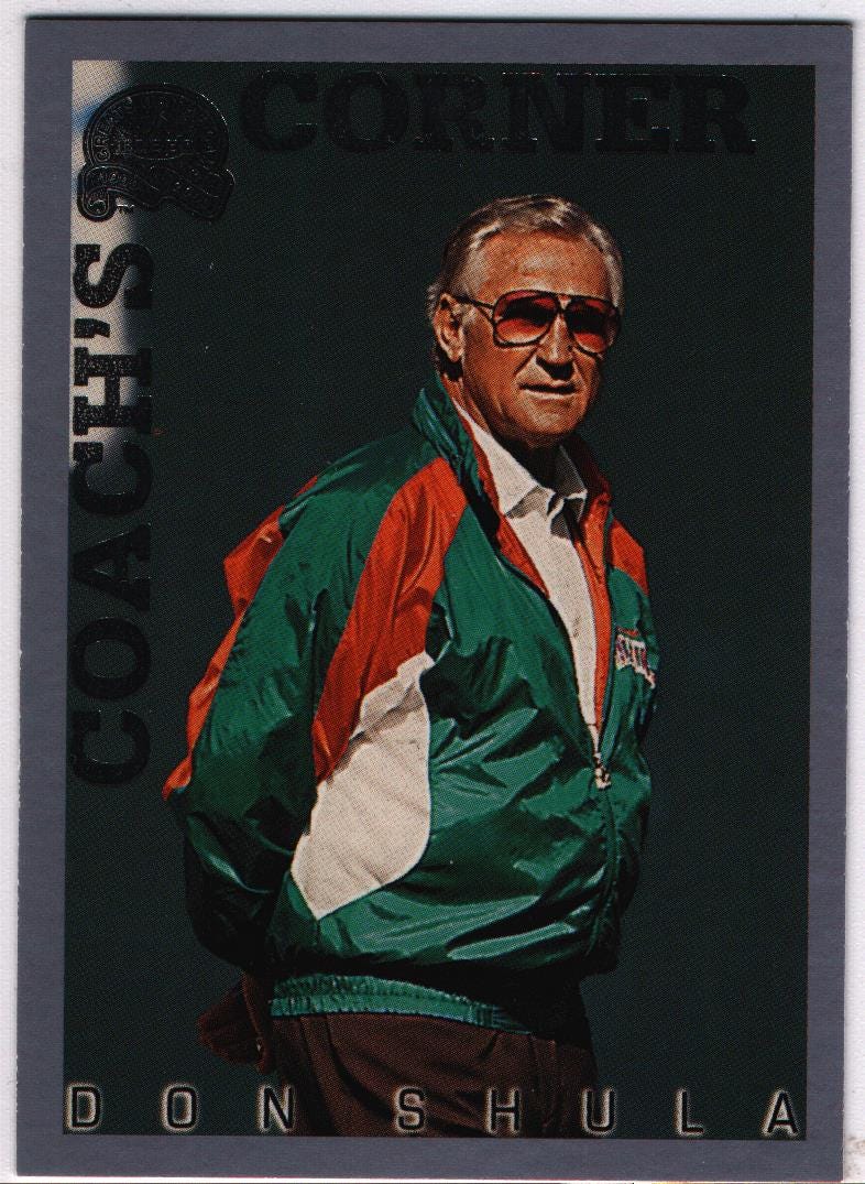 Remembering Don Shula and the ’72 Miami Dolphins | by Mark Morthier ...