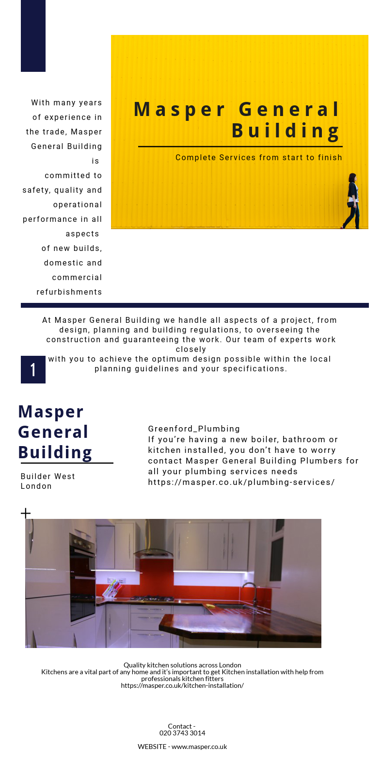 Masper General Building. Kitchens are a vital part of any home… | by ...