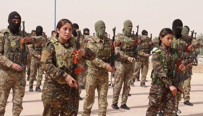 New Syrian-Kurdish units defend Syria from a common enemy | by ...