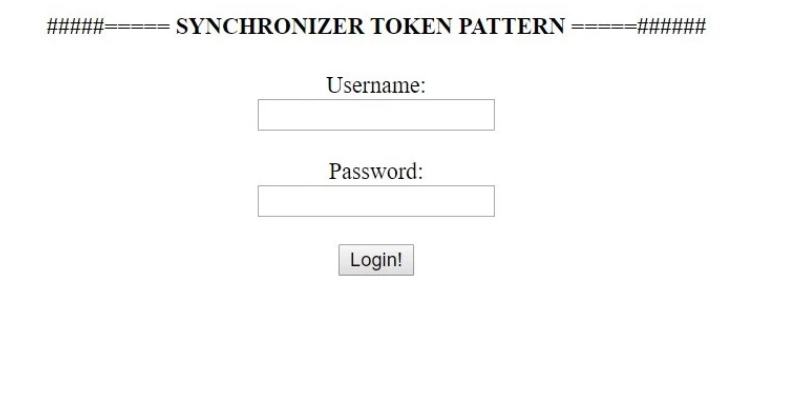 Synchronizer Token Pattern Stp In My Previous Post I Explained What… By Himashi