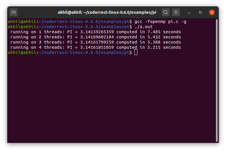 Debugging Threading Errors with Intel Inspector and Coderrect | by Akhil Robertson Cutinha | Medium