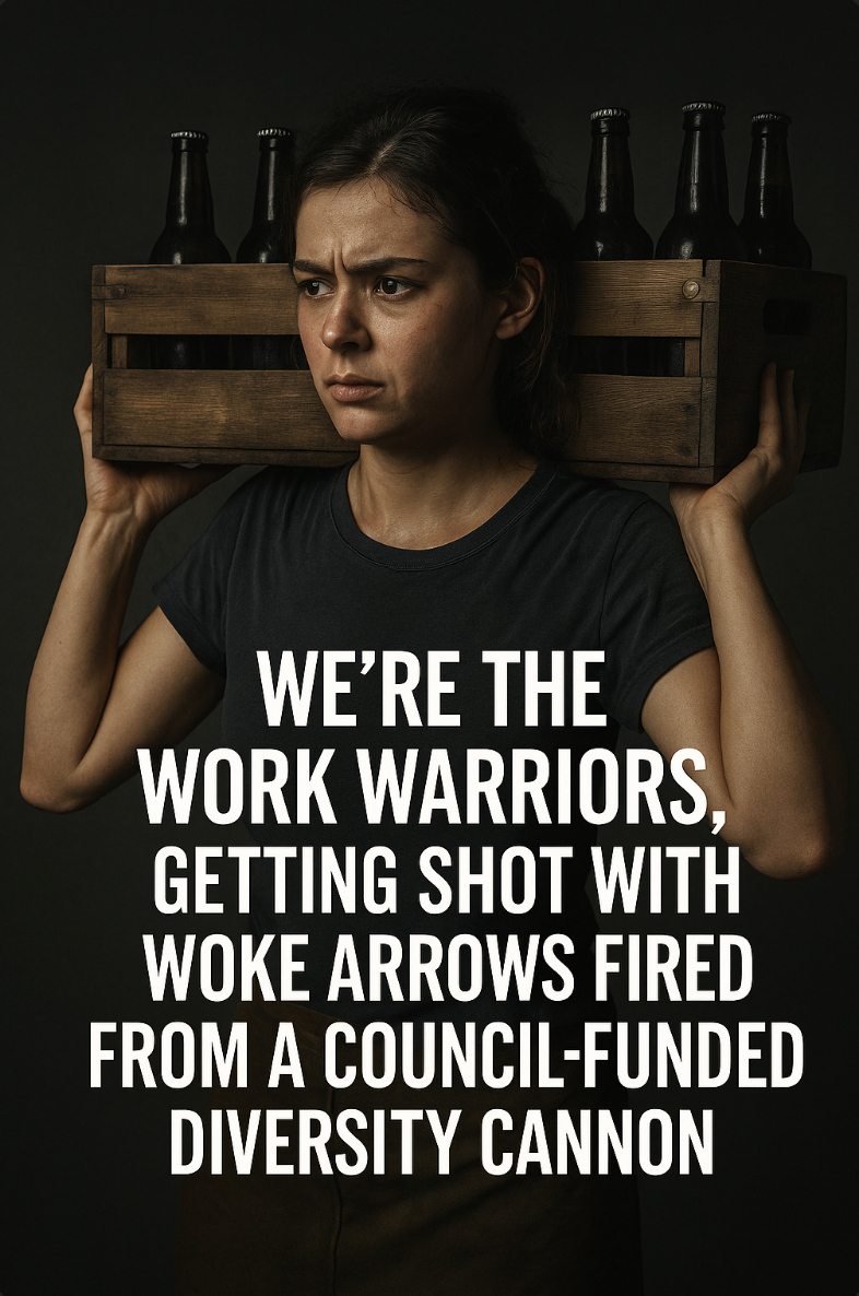 We’re the Work Warriors, Getting Shot with Woke Arrows Fired from a ...