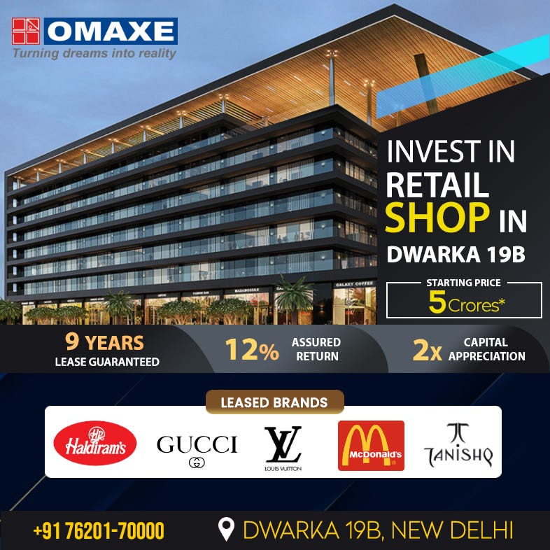 Omaxe State Sector 19B Dwarka Delhi - Orionrealtors - Medium