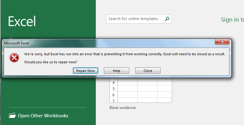 Fix We’re sorry, but Excel has run into an error — Causes and Solutions | by Reethu Sweety | Medium