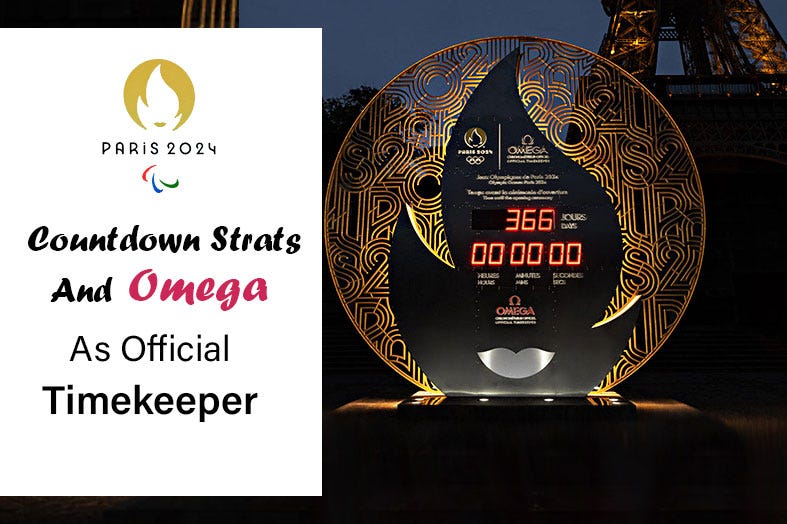 Paris 2024 Olympics: Countdown Stats and Omega as Official Timekeeper ...