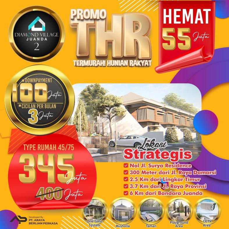 Rumah Dekat Bandara Juanda Lama | by Marketing Diamond city | Medium