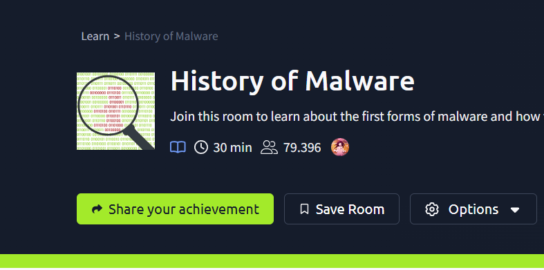 Malware’s First Steps: A Trip Through TryHackMe’s History of Malware ...
