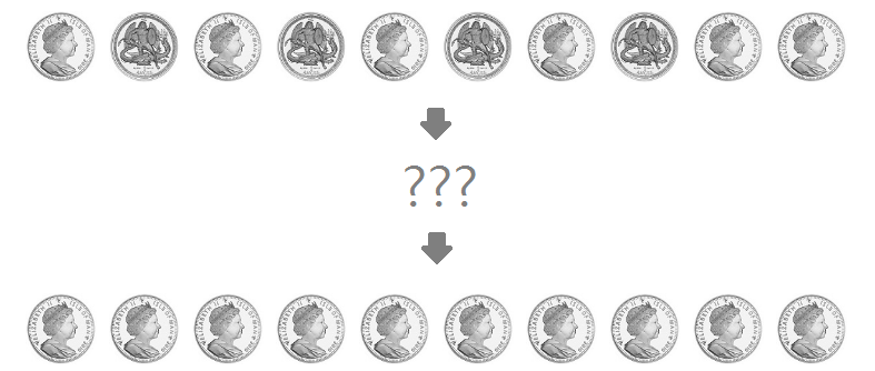 Solving Coins Flipping Puzzle with A* — A Live Demo | by Robert ...