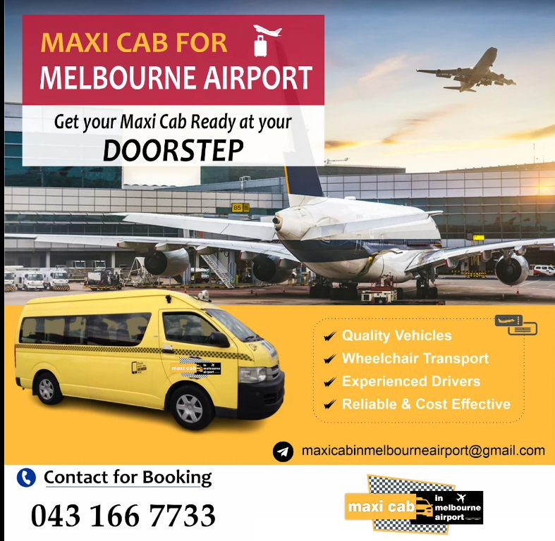 Comfort and Convenience with Maxi Taxi at Melbourne Airport | by MAXI ...