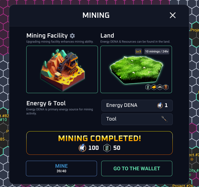 Land Mining Feature: Coming Soon! - DeNations - Medium