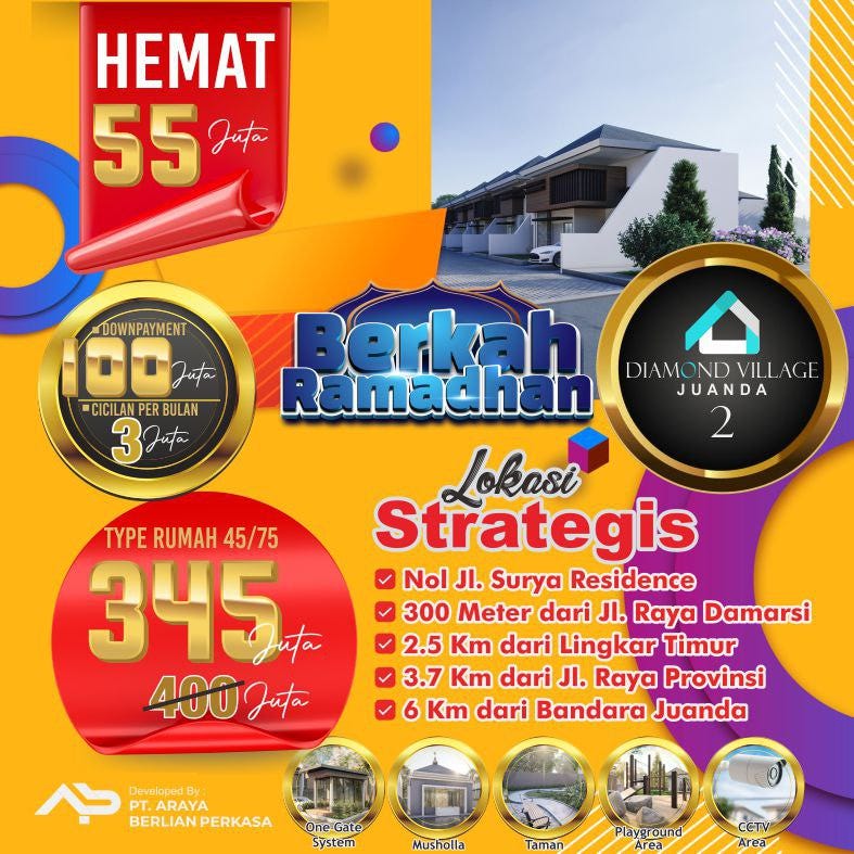 Rumah Dekat Bandara Juanda Lama | by Marketing Diamond city | Medium