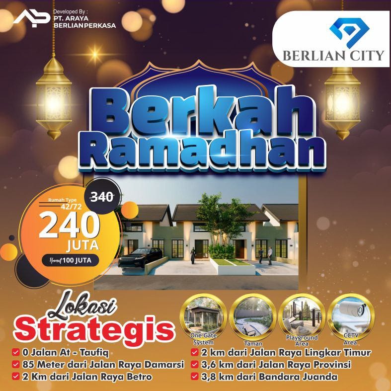 Rumah Murah Sidoarjo Berkah Ramadhan Dengan Harga Promo - Rumah ...