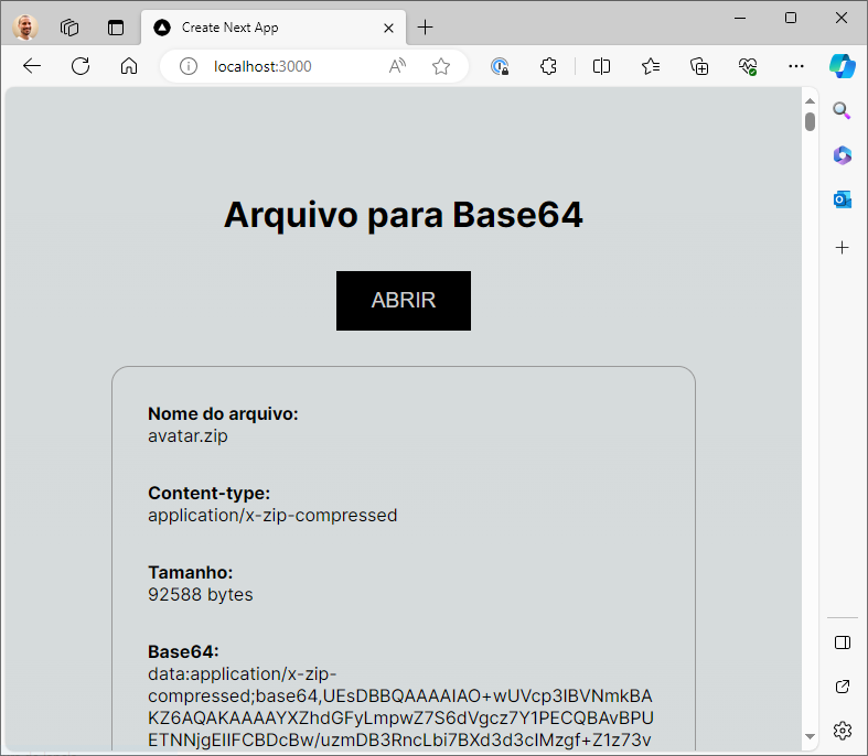Front-end React: como abrir um arquivo e converter para Base64 | by Eldes | Medium
