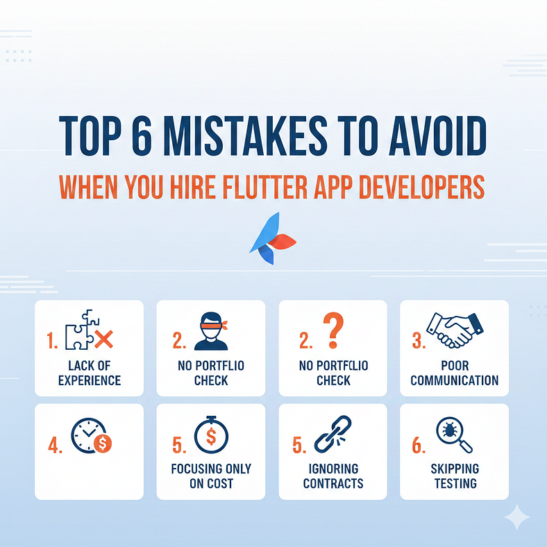 Top 6 Mistakes to Avoid When You Hire Flutter App Developers | by Megha Verma | JavaScript in ...
