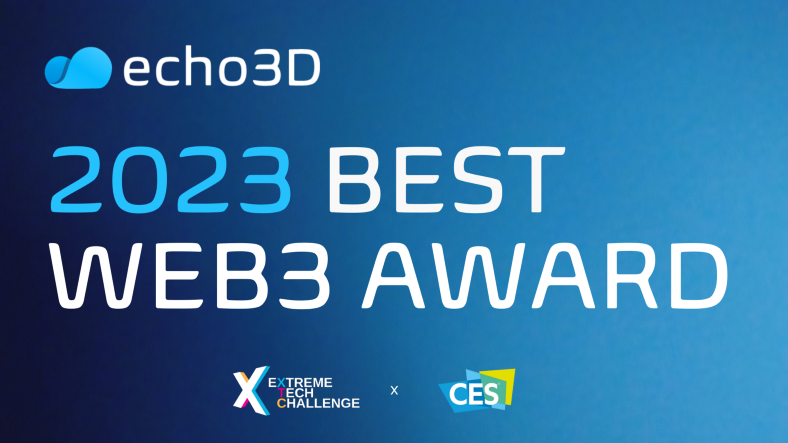 echo3D Wins Best Web3 Award at CES 2023 | by echo3D | echo3D | Medium