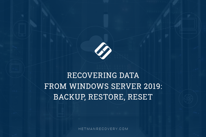Recovering Data From Windows Server 2019: Backup, Restore, Reset | by ...