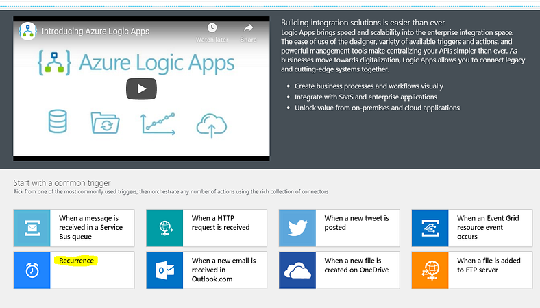 Recurring Outbound Integrations Using Dmf And Azure Logic Apps In D365