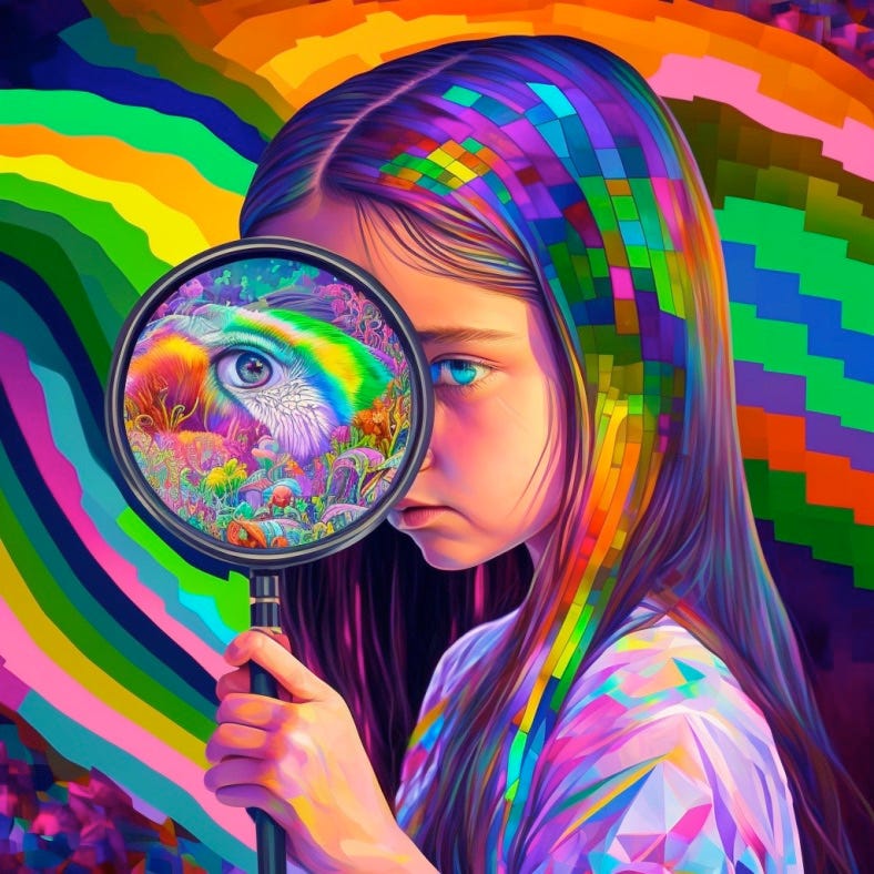 Every color has a meaning… every shadow has a purpose… every stroke of ...