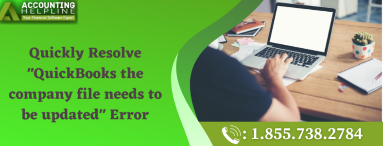 How to Fix QuickBooks the company file needs to be updated Issue ...