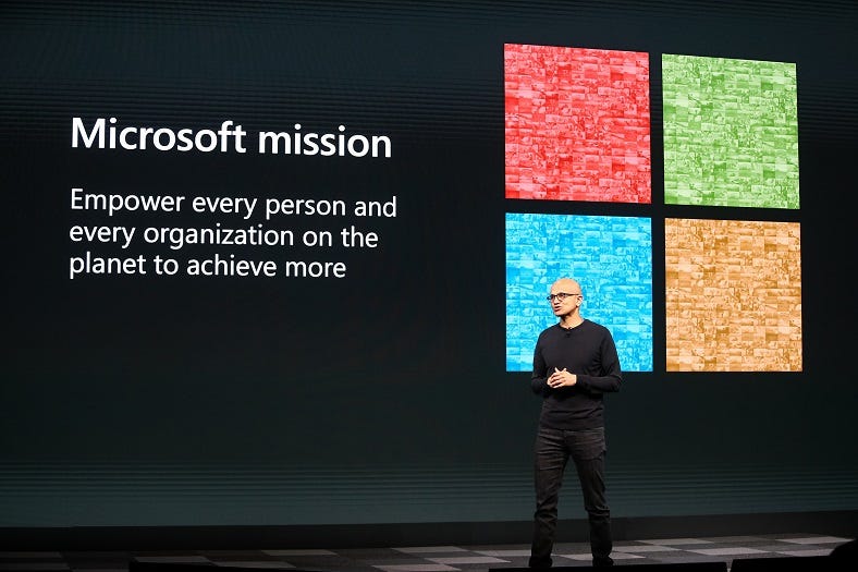 Microsoft: Empowering Every Person Through Humanised Technology | by ...