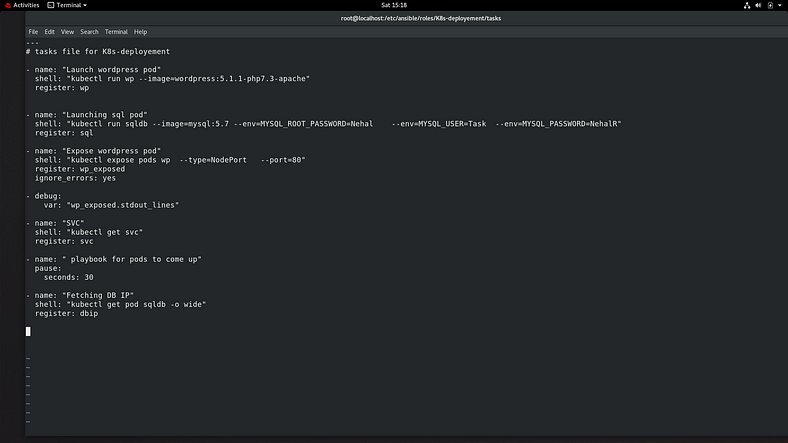 Automate Kubernetes cluster using Ansible Automate Kubernetes cluster using Ansible