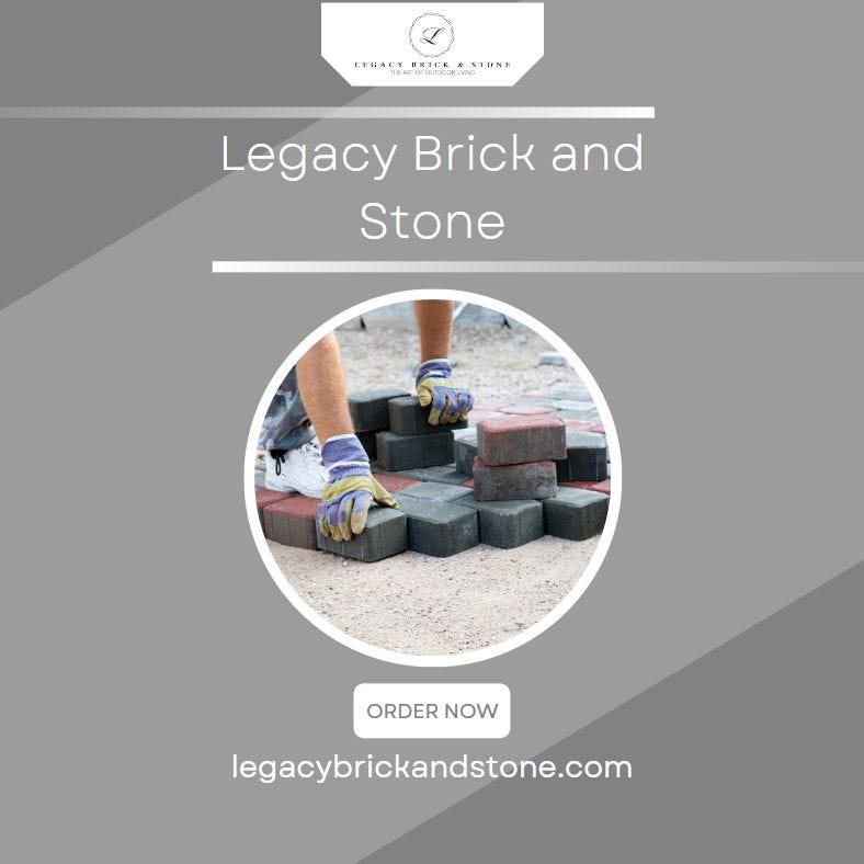 Masonry Contractors. Legacy Brick and Stone 5 Hyland Road… | by ...