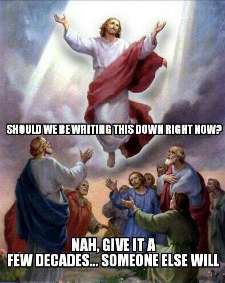 Jesus is an Ice Cube in Space. Floating around near Russell’s teapot ...