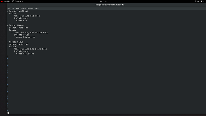 Automate Kubernetes cluster using Ansible Automate Kubernetes cluster using Ansible