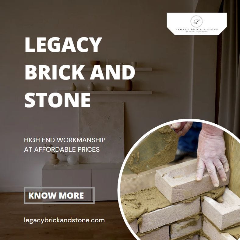 Legacy Brick and Stone Masonry Companies | by Legacybrickandstone | Apr ...