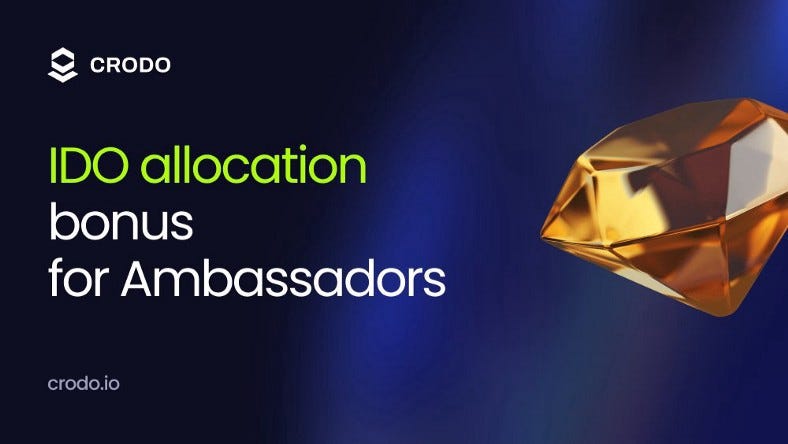 Ambassador Program:. Turn into a Crodo Group Diplomat to… | by Dexstar🤲 ...