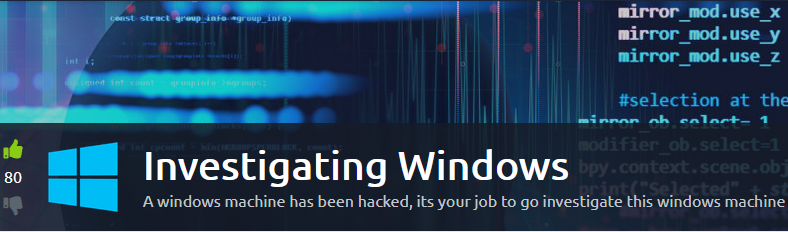 Investigating Windows [TryHackMe] | by m4rk0ns3cur1ty | Medium