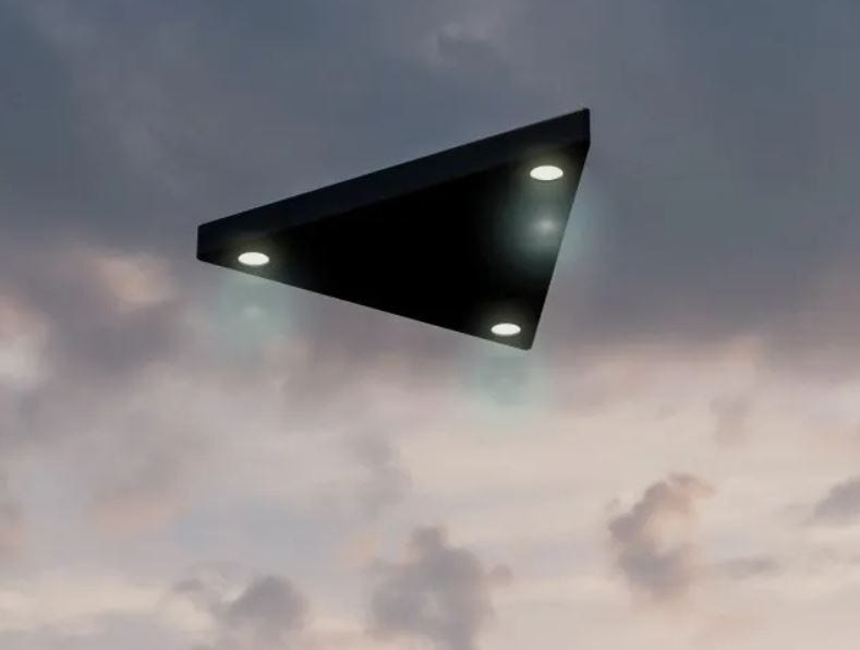 Hugh Alien Triangle Encounter On The Farmlands Of Michigan | by ...