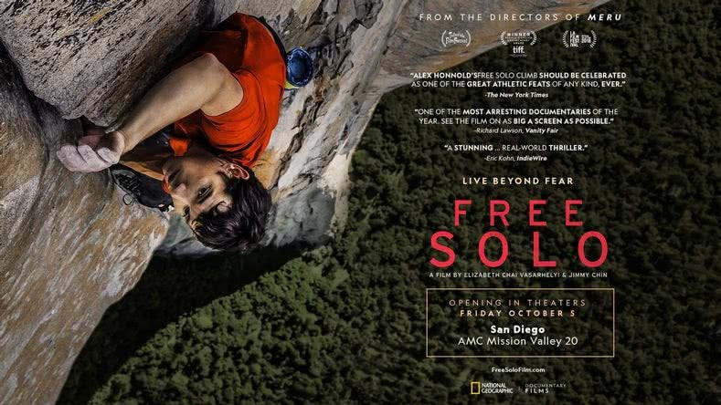 Free Solo. I went and saw Free Solo, the story of… | by Thos Trefz | Medium