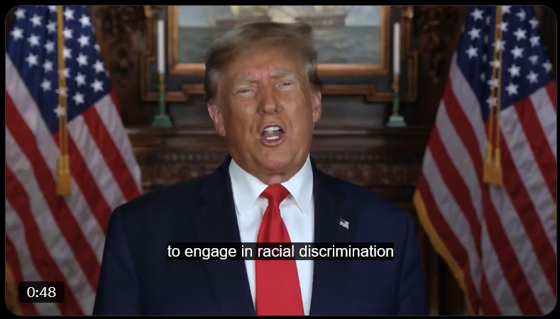 Black Right-Wingers DISINGENUOUSLY Claim Trump’s Restitution for DEI ...