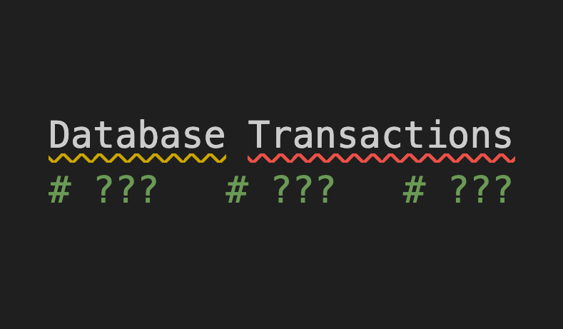 Backend Interview Question — What Are Database Transactions? | by Liu Zuo Lin | Level Up Coding