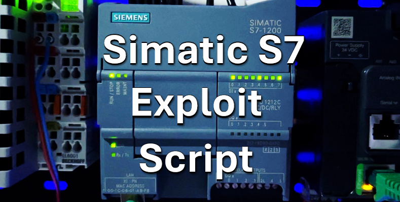 Exploiting Siemens Simatic S7 Controllers with Python: A Beginners Guide to SiemensScan.py | by ...