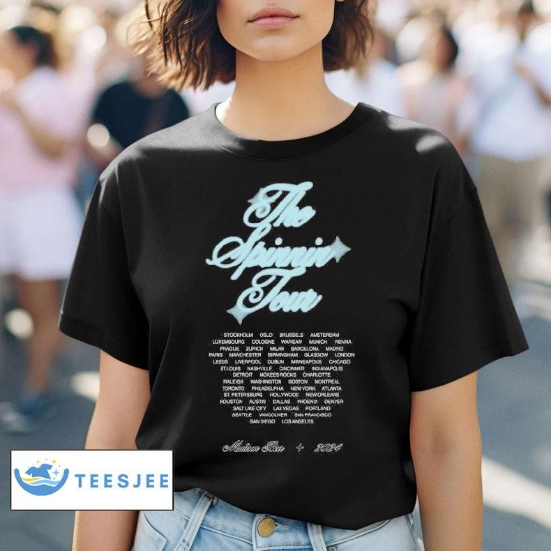 Madison Beer The Spinnin Tour 2024 Shirt - Falcon - Medium