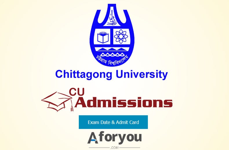 Chittagong University (CU) Admit Card & Seat Plan - Asif Afy - Medium
