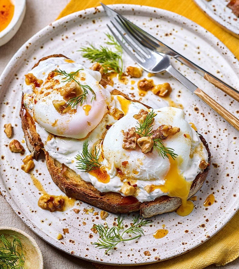 Brilliant breakfast. Serve up these Turkish-inspired poached… | by ...