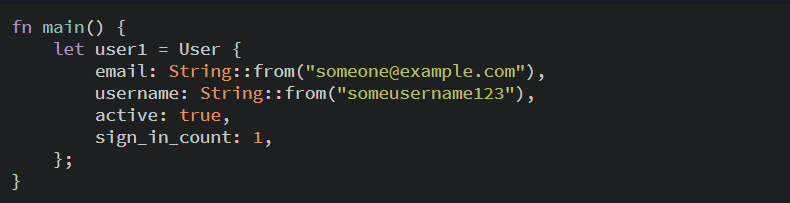 Rust: Struct’ı Anlamak. Rust dilinde, “struct” adı verilen veri… | by ...