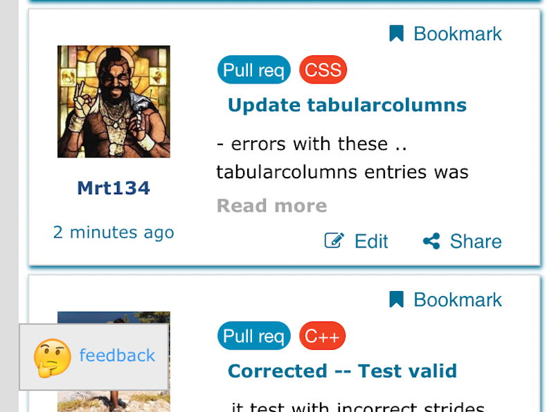 Add sticky feedback button with foundation 6. | by Judy Lee | Medium